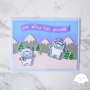 Yeti Christmas Card – Little Lovely Crafts